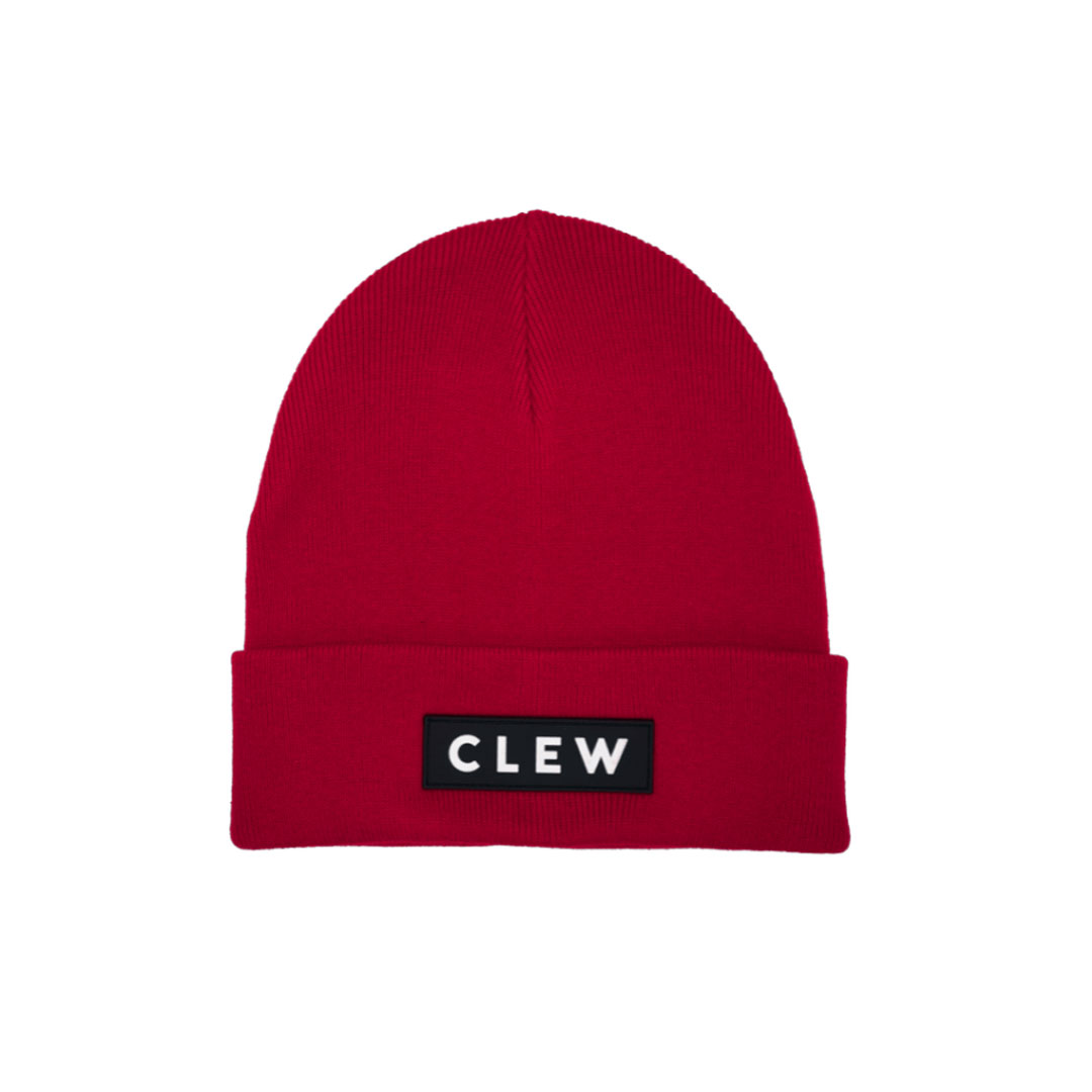 CLEW® Beanie Red - Snowboardshop